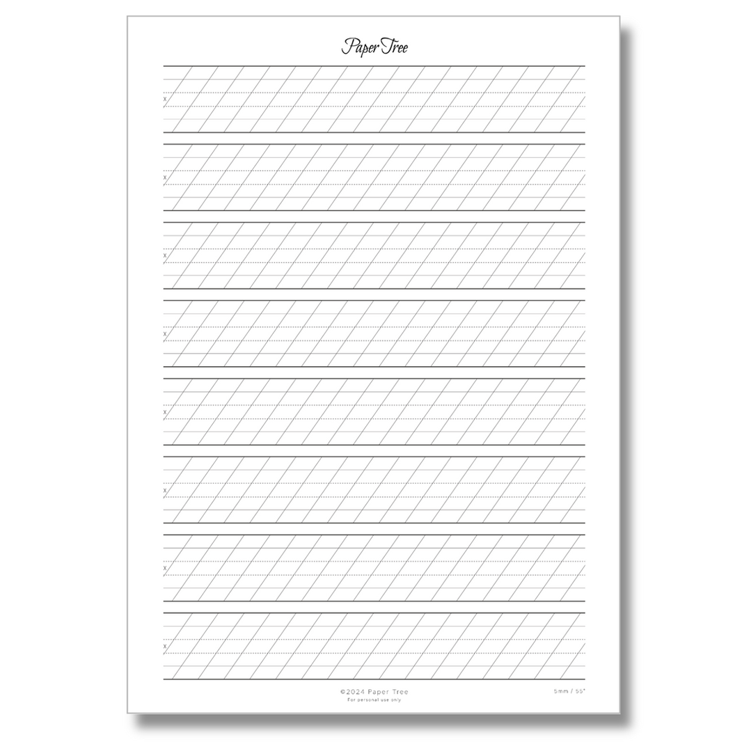 CALLIGRAPHY-PAPERS＆MATERIALS-PRACTICE | ペーパーツリー