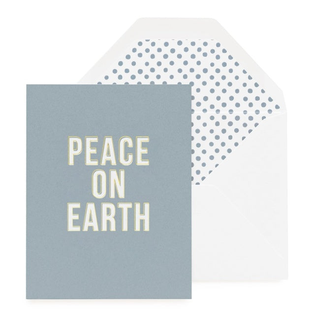 Sugar Paper/Box Card/Peace on Earth | ペーパーツリー